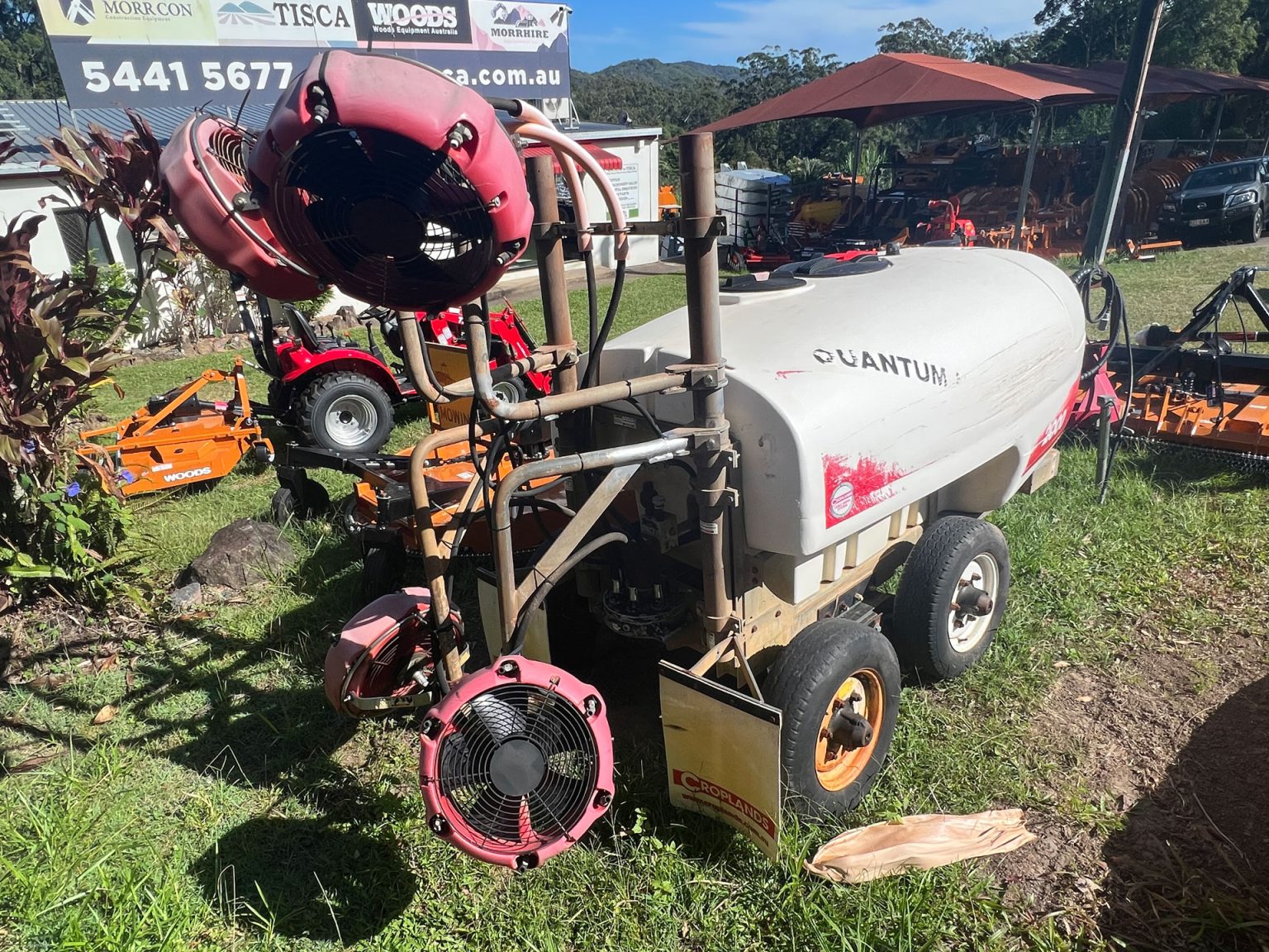 2012 Cropland Sprayer Quantum Spray Mist | TISCA